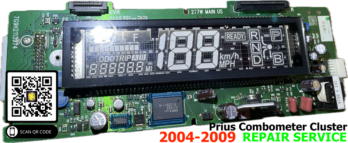 2004-2009 Toyota Prius Combo Meter Cluster Display Repair "SERVICE ONL ...